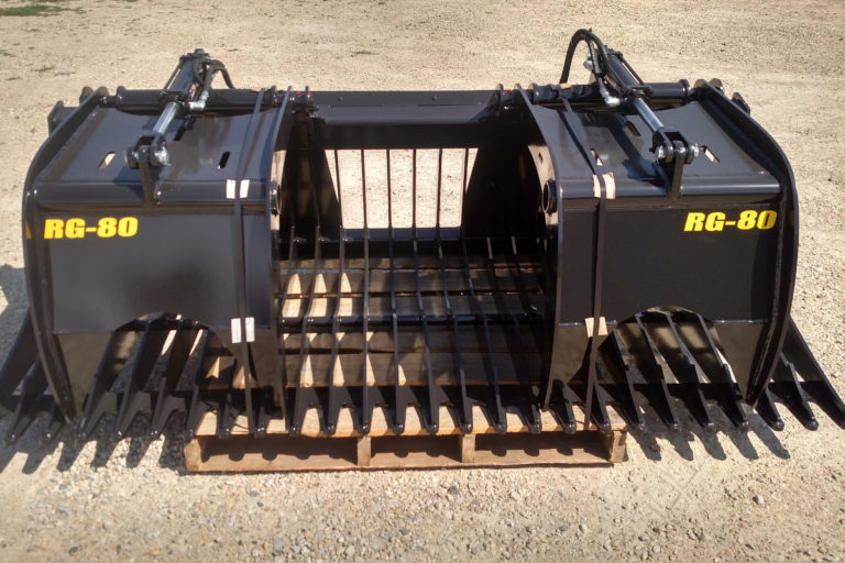 Skid Steer Grapples - Grapple Buckets | Stinger Attachments